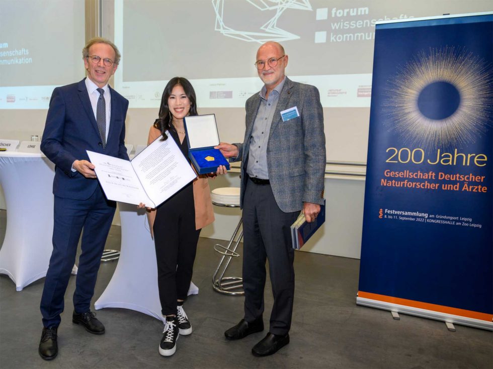 Wissenschaftsjournalistin Mai Thi Nguyen-Kim mit Lorenz-Oken-Medaille ...